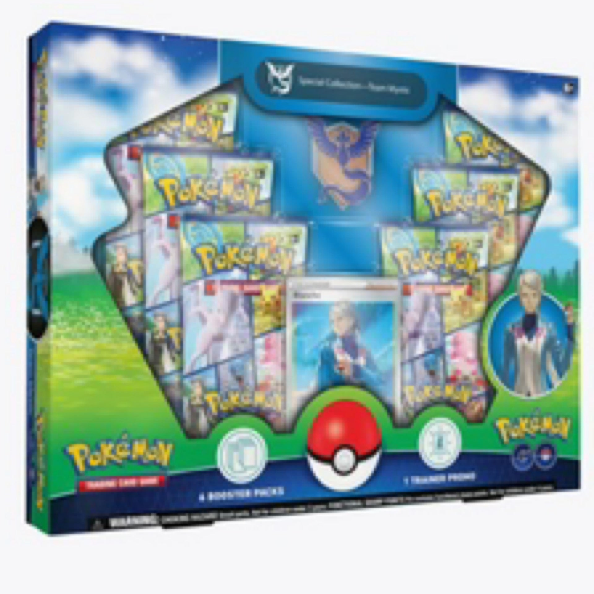 Special collection team mystic Pokemon go box | Westgate Cards and ...