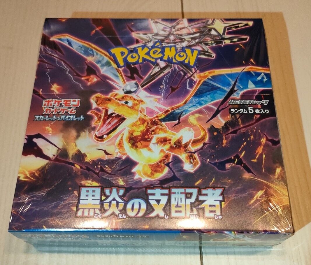 Pokemon ruler of the black flame booster box Japanese sv3 | Westgate ...